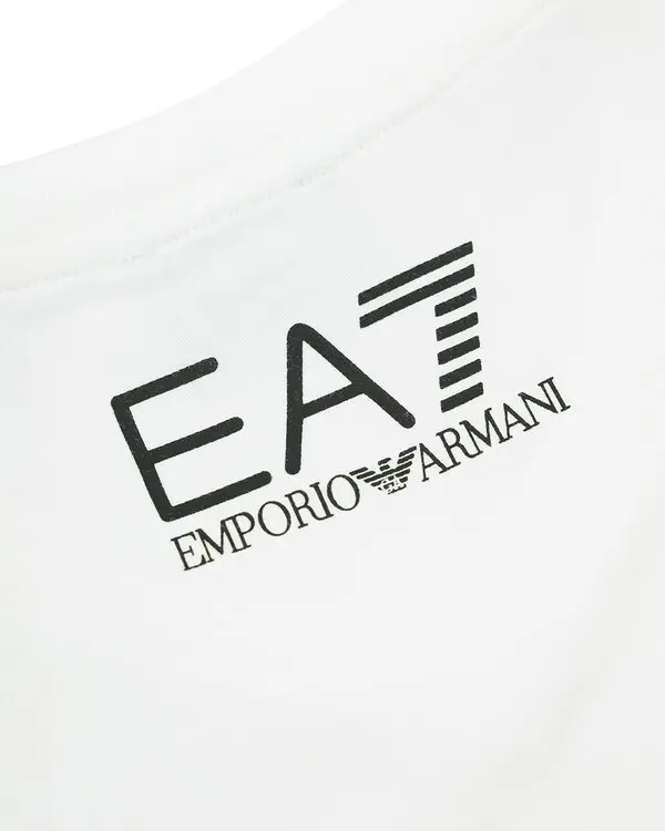 EA7 Logo Round Neck T-shirt