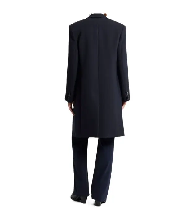 Etro Double Breasted Embroidered Coat