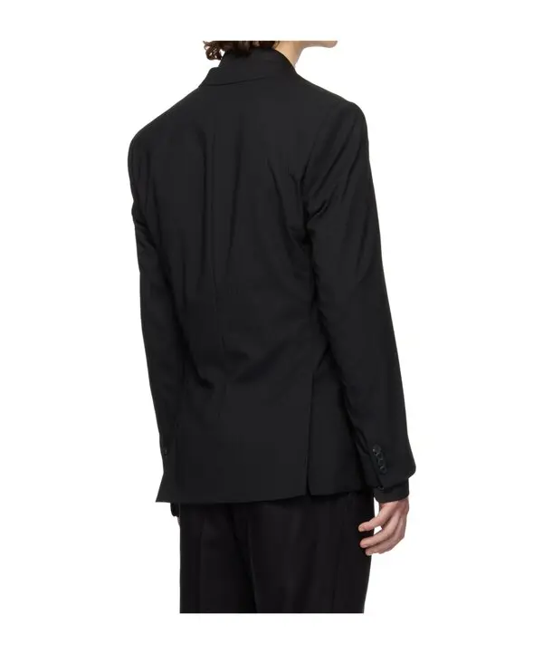 Hugo Boss Slim-fit Wool Blend Long-sleeved Suit Jacket