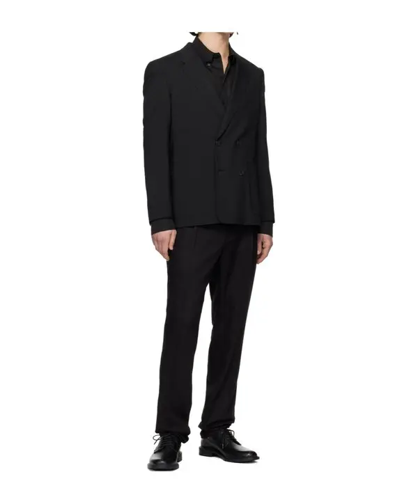 Hugo Boss Slim-fit Wool Blend Long-sleeved Suit Jacket