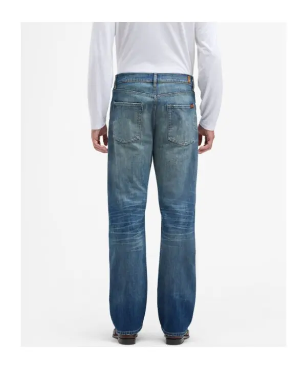 7 For All Mankind Straight-leg Jeans - Medium Blue