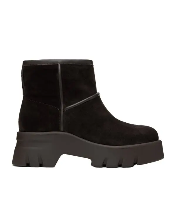 GIANVITO ROSSI Round Toe Suede Ankle Boots