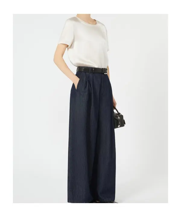 Max Mara Viscose Satin T-shirt