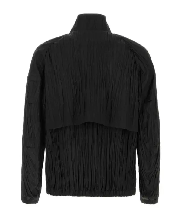 TATRAS Leros Crinkled Zip Jacket - Black