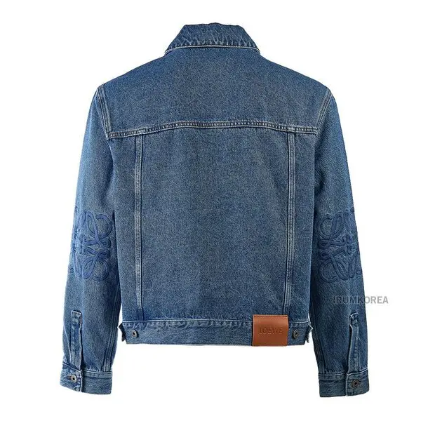 Loewe Anagram Buttoned Jacket - Blue