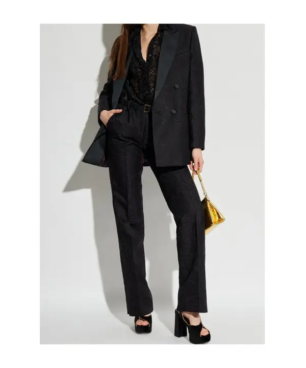 Etro Paisley Jacquard Tailored Trousers