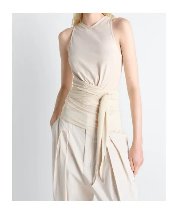 LEMAIRE Sleeveless Wrap Top