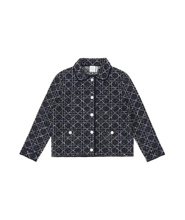 Dior Macrocannage Jacket With Cd Signature Buttons