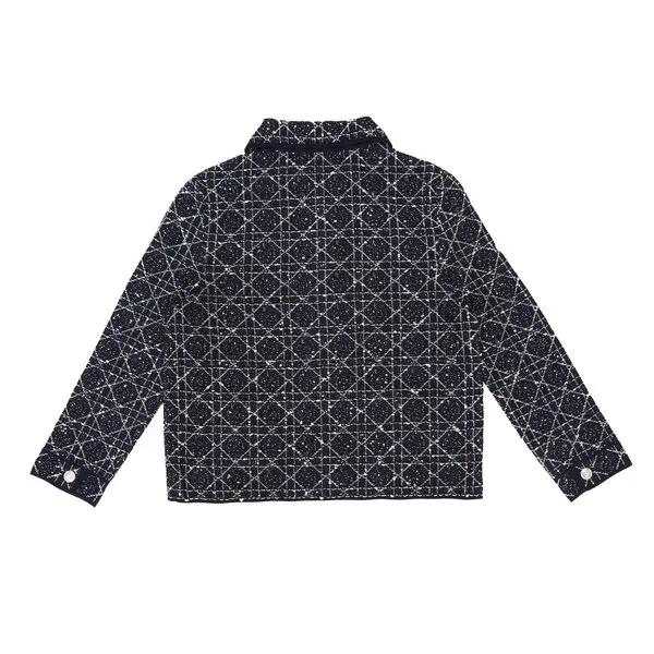 Dior Macrocannage Jacket With Cd Signature Buttons