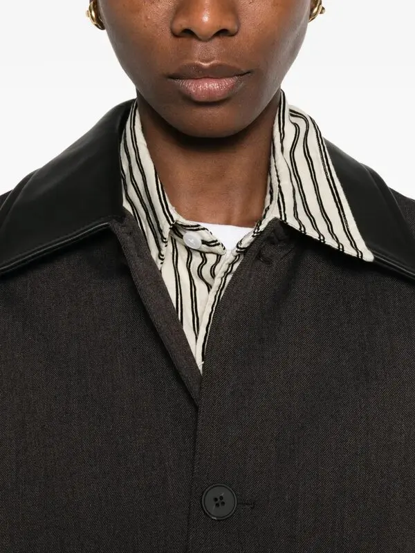 Studio Nicholson Long Sleeve Collared Jacket