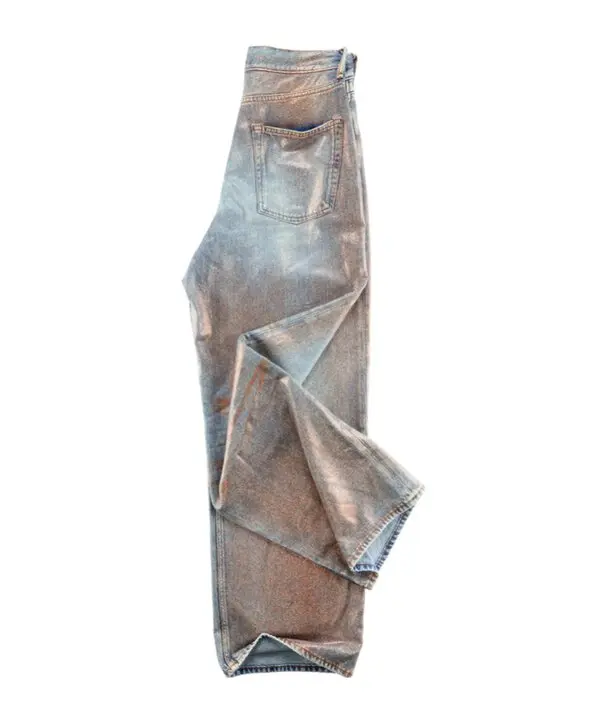 Acne Studios 1981 Loose Glitter Jeans - Blue