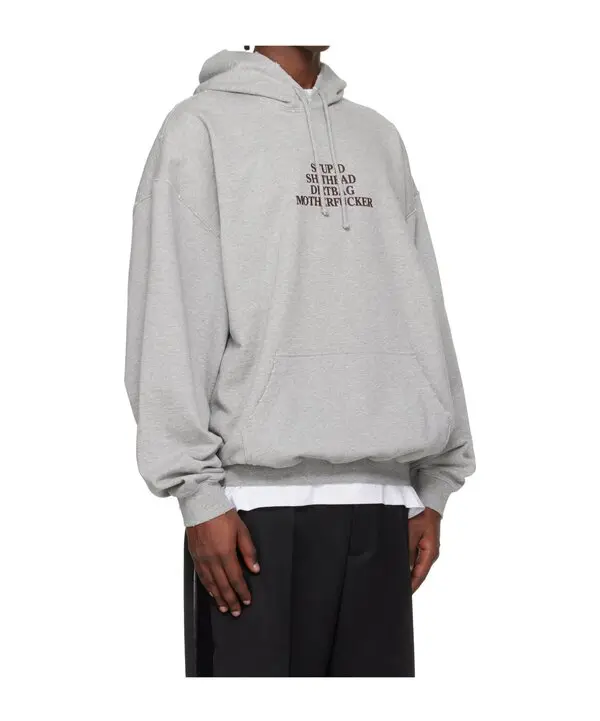 Vetements Mf Long-sleeved Hooded Sweatshirt