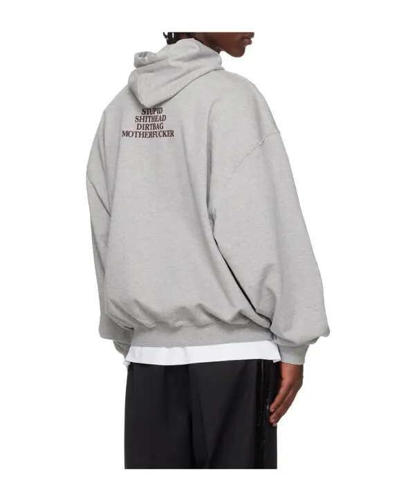 Vetements Mf Long-sleeved Hooded Sweatshirt