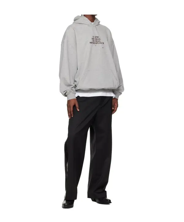 Vetements Mf Long-sleeved Hooded Sweatshirt
