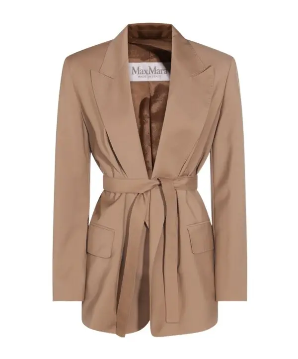 Max Mara Tie-waist Blazer