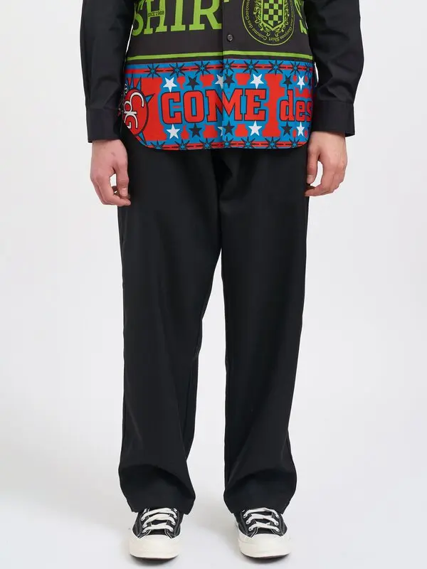 Comme Des Garçons Ruffled Casual Pants