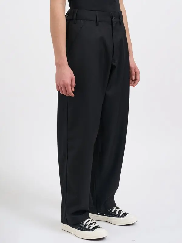 Comme Des Garçons Ruffled Casual Pants