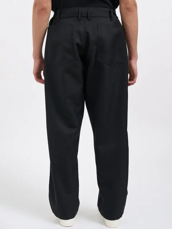 Comme Des Garçons Ruffled Casual Pants