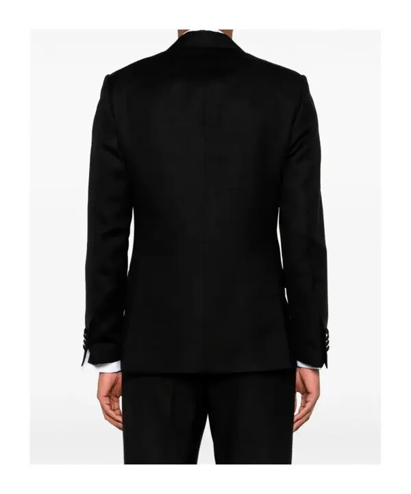 LARDINI Single-breasted Jacket - Black