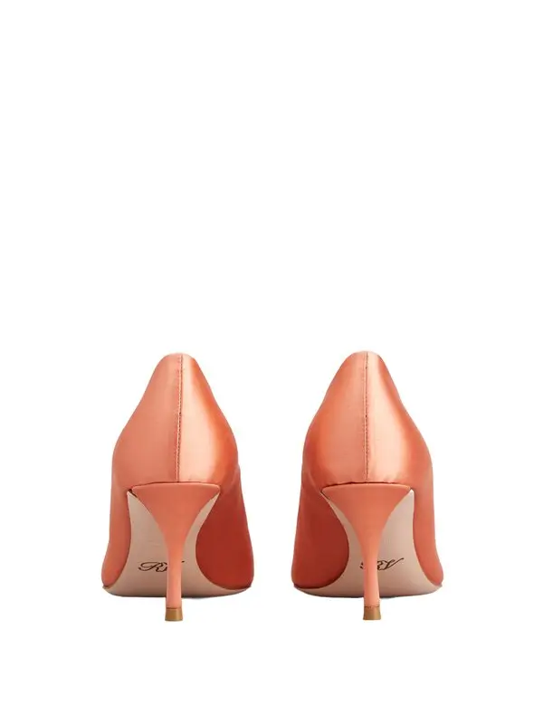 ROGER VIVIER Embellished Stiletto Pumps - Pink