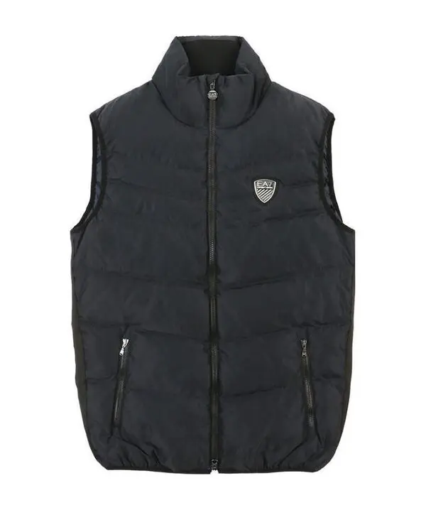 EA7 Quilted Sleeveless Down Jacket