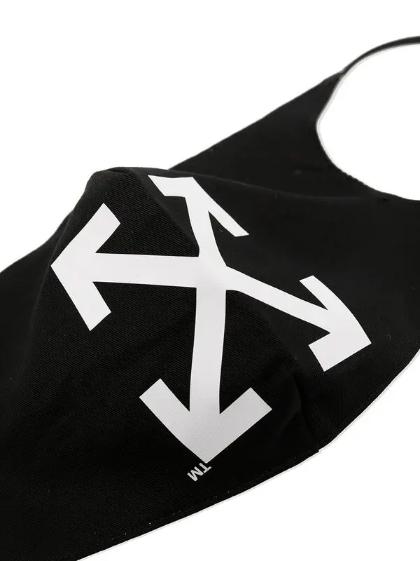 Off-White Arrows Print Face Mask