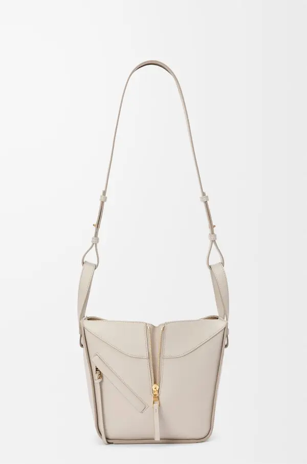 Loewe Compact Hammock Bag In Soft Grained Calfskin - Ghost Of Light