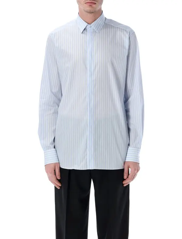 TOM FORD Long Sleeve Striped Shirt