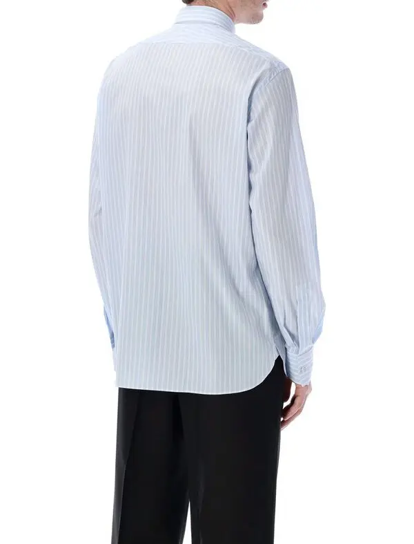 TOM FORD Long Sleeve Striped Shirt