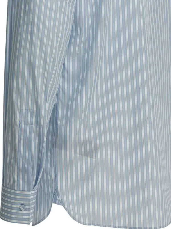 TOM FORD Long Sleeve Striped Shirt