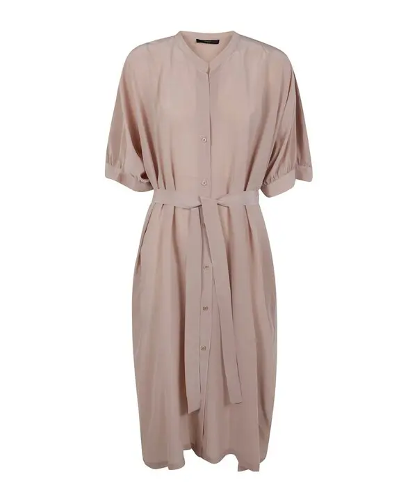 Seventy Tie-waist Midi Dress