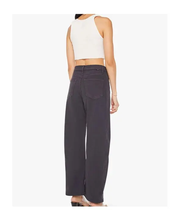 MOTHER Jeans With Belt Loops And Wide Leg
