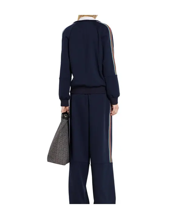 Gucci Zip-up Sweatshirt With Collared Neckline - No