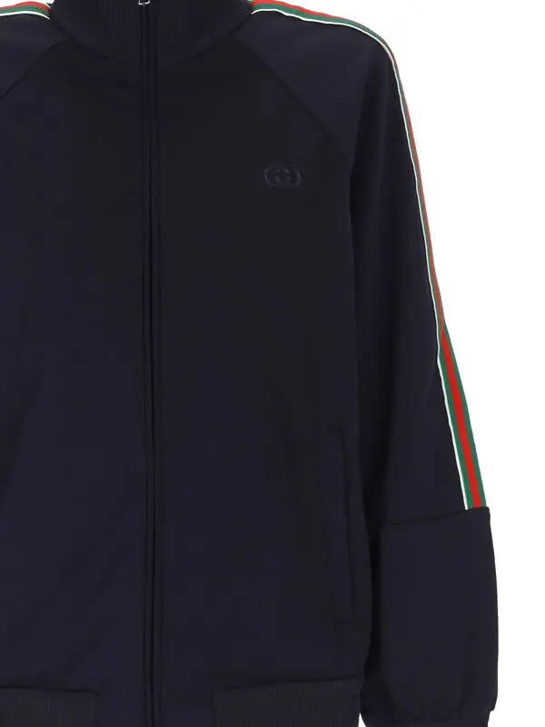 Gucci Zip-up Sweatshirt With Collared Neckline - No