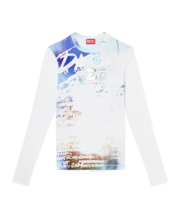 DIESEL® Long Sleeved Crewneck T-shirt