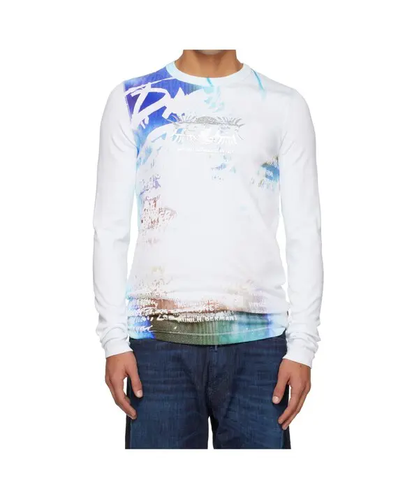 DIESEL® Long Sleeved Crewneck T-shirt
