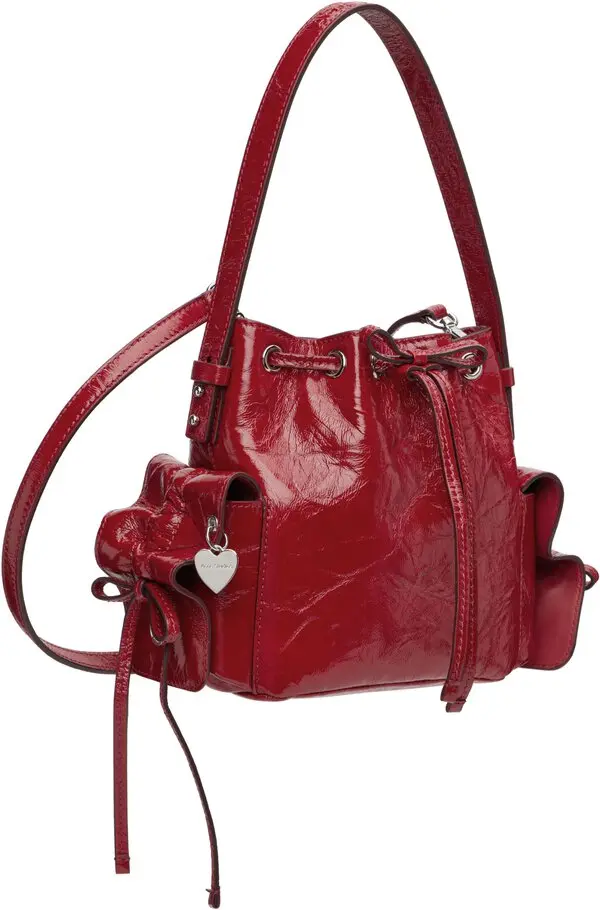 Acne Studios Multi-pocket Shoulder Bag - Red