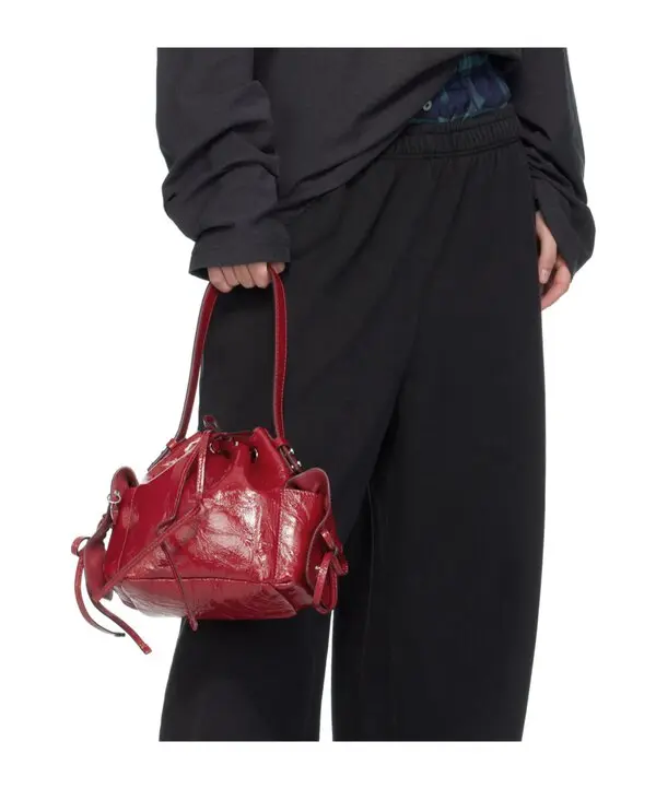 Acne Studios Multi-pocket Shoulder Bag - Red