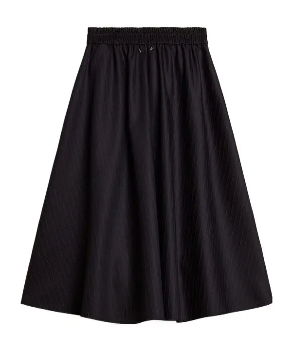 GOLDEN GOOSE Pleated Midi Skirt