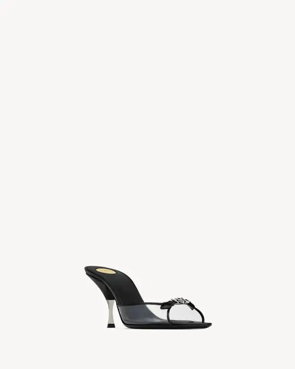 Saint Laurent Jerry Logo Embellished Mules