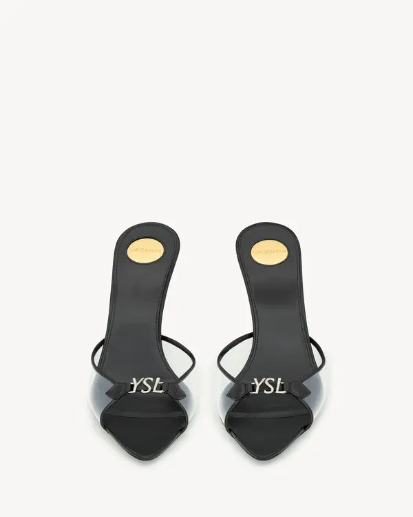 Saint Laurent Jerry Logo Embellished Mules