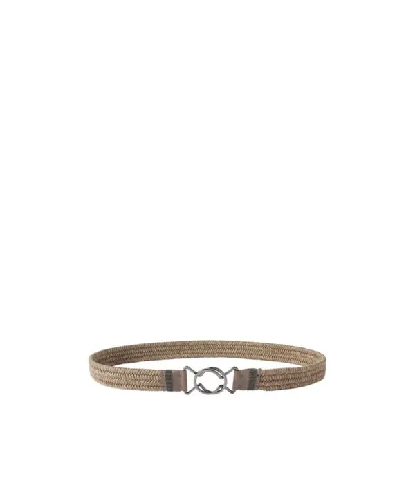 Brunello Cucinelli Braided Woven Belt - Brown