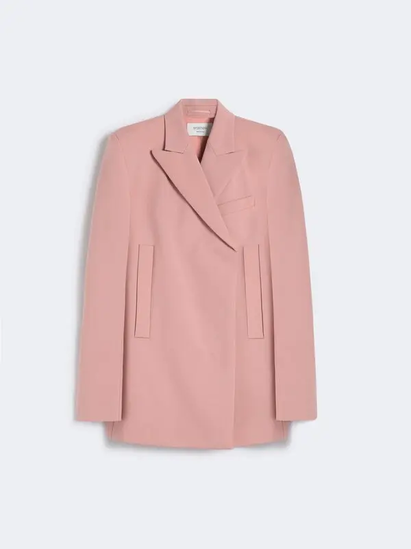 Sportmax Esule Straight-hem Blazer - Simple Pink