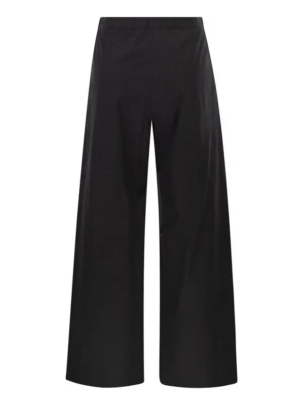 Max Mara Cropped Pants - Black
