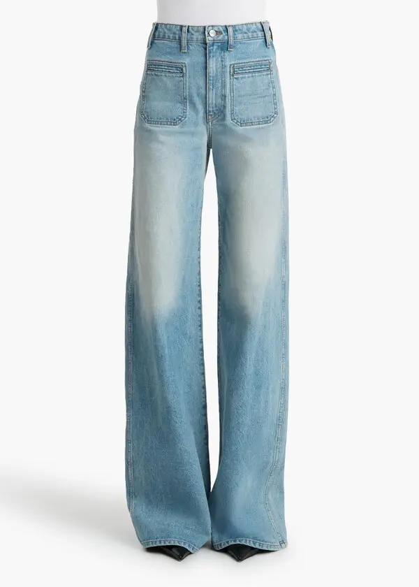Khaite Delmonico Wide-leg Jeans