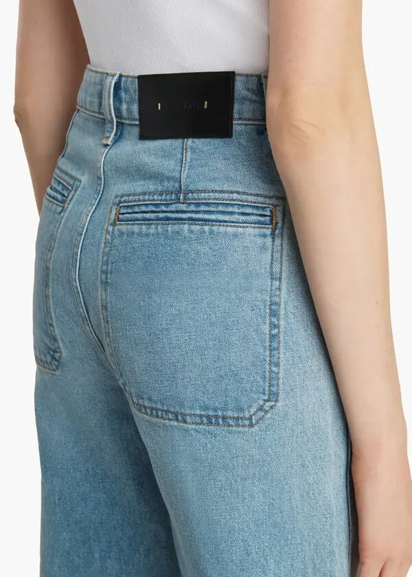 Khaite Delmonico Wide-leg Jeans