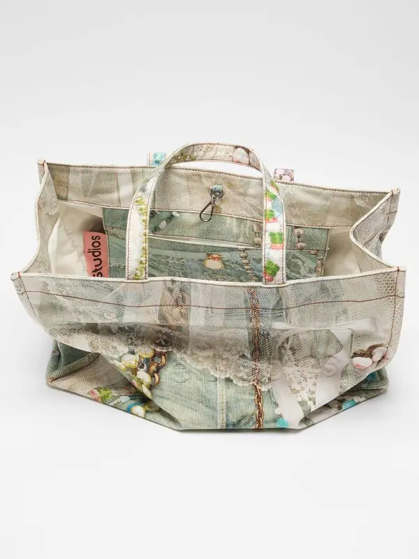 Acne Studios Logo Shoulder Tote Bag