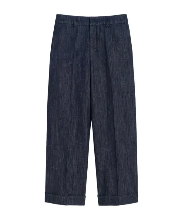 Max Mara Wide Leg Denim Jeans