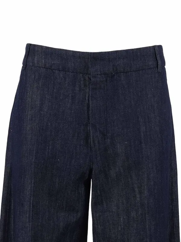 Max Mara Wide Leg Denim Jeans