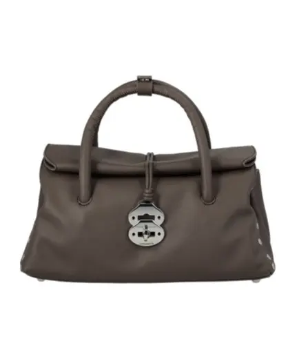 ZANELLATO Logo Handbag - Black
